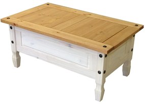 Idea IDEA Konferenční stolek CORONA bílý vosk 163910B