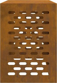 vidaXL Ochrana klimatizace Rezavá 100 x 50 x 70 cm [865903]