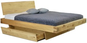 OnaDnes -20% Woody Masivní smrková postel Matteo 180 x 200 cm