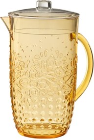 Meruňkový plastový džbán s víkem Aqua Apricot - 20* Ø 13,5*23cm / 2,5L