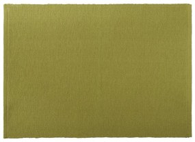 SCANquilt prostírání RIB olivově zelená běhoun delší strana 100-170 cm