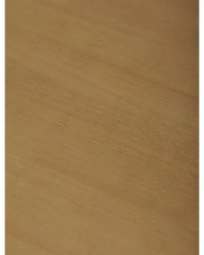Jídelní set 1+4 stůl 120x75 židle bílý + dub, masivní nohy, VESPA OAK
