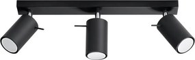 Bodové svítidlo SOLLUX Ring 3 GU10 3x40W bez zdroje SL.0093 černá