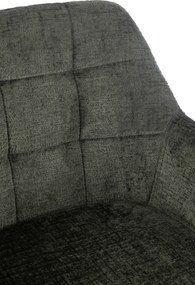 Zelená jídelní židle Louna - 56*58*85 cm