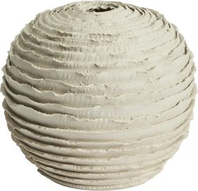 Krémová keramická ručně vyrobená váza (výška 21 cm) Evania – Kave Home