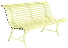 Louisiane Steel Bench 150 cm citrónová Fermob