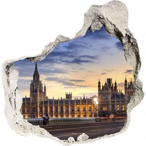 Wallmuralia Fototapeta díra na zeď 3D Big Ben Londýn 75x75 cm