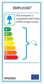 Světle hnědé závěsné svítidlo ø 32 cm Ruche – Opviq lights