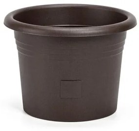Plastia Samozavlažovací květináč Narza pr. 60 cm, čokoláda, pr. 60 cm