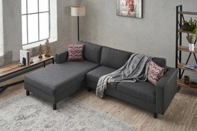 Hanah Home Pohovka KALE antracit levý roh 825BLC2719