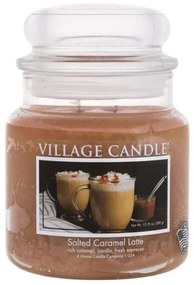 Village Candle - vonná svíčka Salted Caramel Latte (Latte se slaným karamelem) 454g