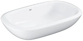 Grohe Eurostyle New - Umyvadlo na desku 50x38 cm, bez přepadu, PureGuard, HyperClean, alpská bílá 39216000