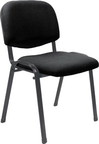 Tempo Kondela Konferenční židle ISO 2 NEW stohovatelná, černá