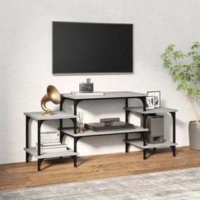 TV skříňka šedá sonoma 117 x 35 x 52 cm kompozitní dřevo