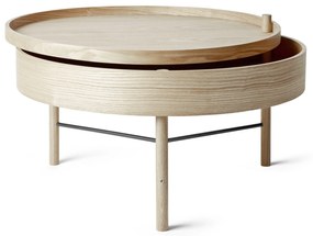 AUDO (MENU) Konferenční stolek Turning Table, White Oak