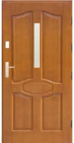Archo - Venkovní vchodové dřevěné dveře Masivní D-13 105096