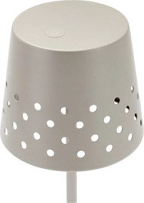 Tchibo - Stojací lampa LED z kovu - barva: béžová