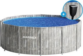 Marimex | Bazén Marimex Florida 3,66x1,22 m se zabudovaným skimmerem - motiv ŠEDÉ DŘEVO | 10340321