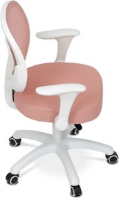 Dětská otočná židle růžová KA-K1062 PINK