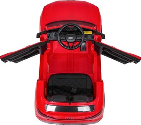 Elektrické autíčko Audi SQ8 červené / šedé