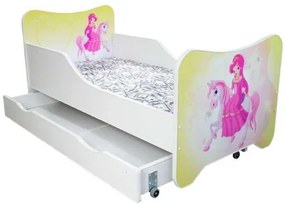Dětská postel s úložným prostorem 160x80