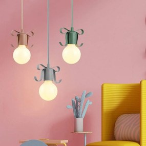 Toolight Rea, Samostatné závěsné stropní svítidlo NARNI, šedé, OSW-00265