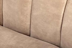 Designová sedačka Kalei 200 cm béžový samet