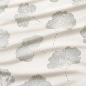Goldea bavlněný povlak na polštář - listy ginkgo 70 x 90 cm