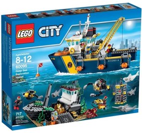 Lego city 60095 plavidlo pro hlubinný mořský výzkum