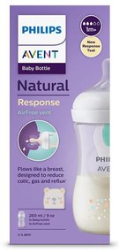 Avent Láhev Natural Philips Response s ventilem AirFree 260 ml, 1 m+ Slon