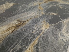 BE Koberec Deluxe 9094 BEIGE - béžový obdélníkový Rozměr: 60x100 cm