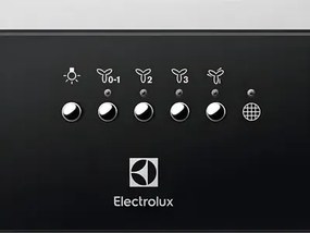 Electrolux CFG526R černá / Komínová digestoř / 60 cm / 600 m3/h / 60 d