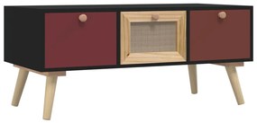 vidaXL Konferenční stolek se zásuvkami 80x40x35,5 cm kompozitní dřevo