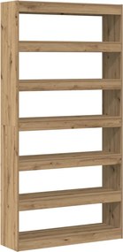 Knihovna 6 úrovní 100 x 30 x 198 cm Kompozitní dřevo 3333931