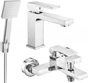 Mexen Uno R45 sada vanová, chrom - 71403R45-00