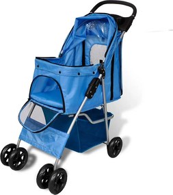 Vozík pro psa modrý 170056