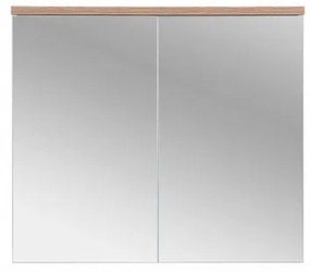 Koupelnová zrcadlová skříňka BALI bílá 80