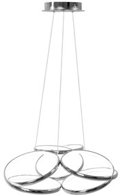 Toolight - LED závěsná lampa APP795-CP, chromová, OSW-05501
