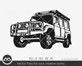 Samolepka Land Rover Defender