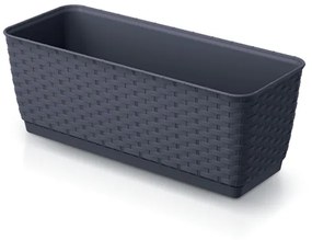 PROSPERPLAST Truhlík - RATOLLA CASE P Rozměr: 49,2x17,2 cm, Barva: antracit