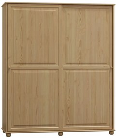 Vomaks unit, s.r.o. Šatní skříň 82 Klasik Barva: surové dřevo, Šířka: 160 cm