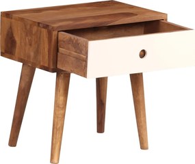 vidaXL Noční stolek 45 x 30 x 45 cm masivní sheeshamové dřevo [246263]