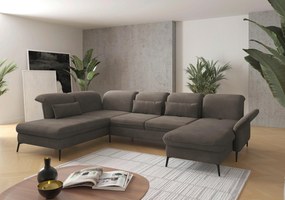 XXXLutz SEDACÍ SOUPRAVA, textil, jílová barva Sit & More - Sedací soupravy - 00014401183D