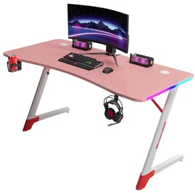 Herní stůl BG01 růžový 120 cm