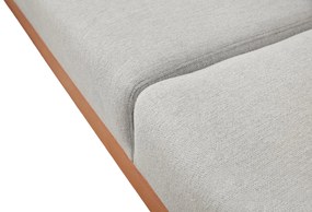 Atelier del Sofa 3-místná pohovka Liva - Grey, Šedá