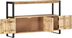 Odkládací skříňka 120 x 30 x 75 cm masivní mangovníkové dřevo 247923