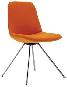 TONON - Čalouněná židle STEP s kovovou podnoží