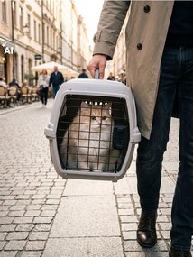 Sinsay - Přepravní taška pro zvířata - šedá