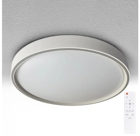 Brilagi-LED Stmív. svítidlo NANCI LED/60W/230V 3000-6500K pr. 49 cm stříbrná +DO