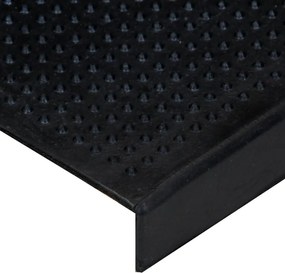 Nášlapy na schody 10 ks 25 x 75 cm guma 155641